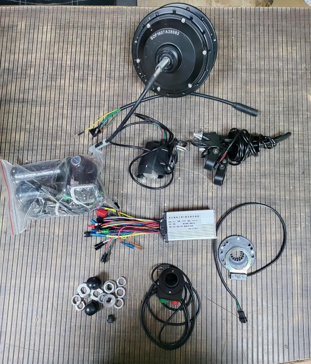 Electric Cycle Conversion Hub Motor Full Kit 350 Watt – Iman Enterprise