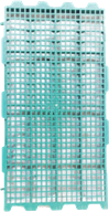 Plastic Slatted Rabbit Mat (5 pcs) – Iman Enterprise